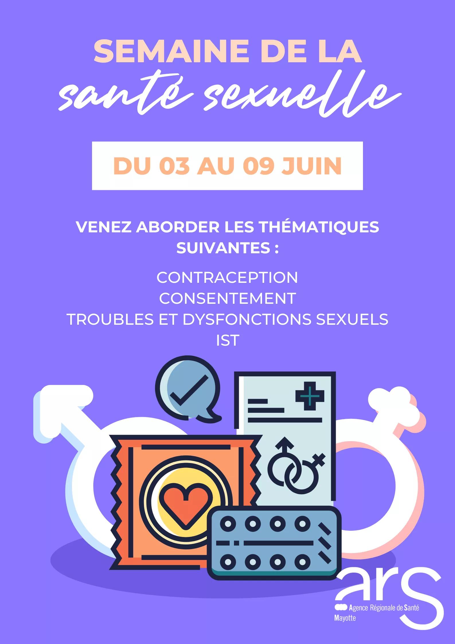 Semaine de la santé sexuelle 2024 | ARS : Mayotte